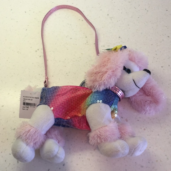 Poochie & Co. | Accessories | Girls Poochie Co Poodle Shoulder Purse ...
